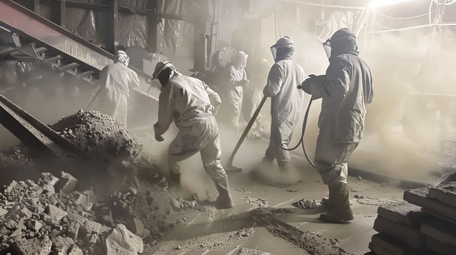 Is there a specific group at risk for asbestos-related illnesses?