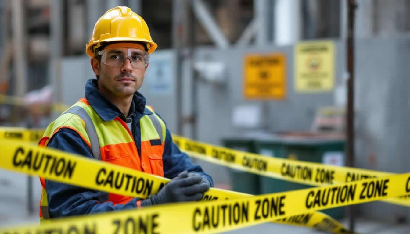 What measures to protect workers and public during asbestos disposal?